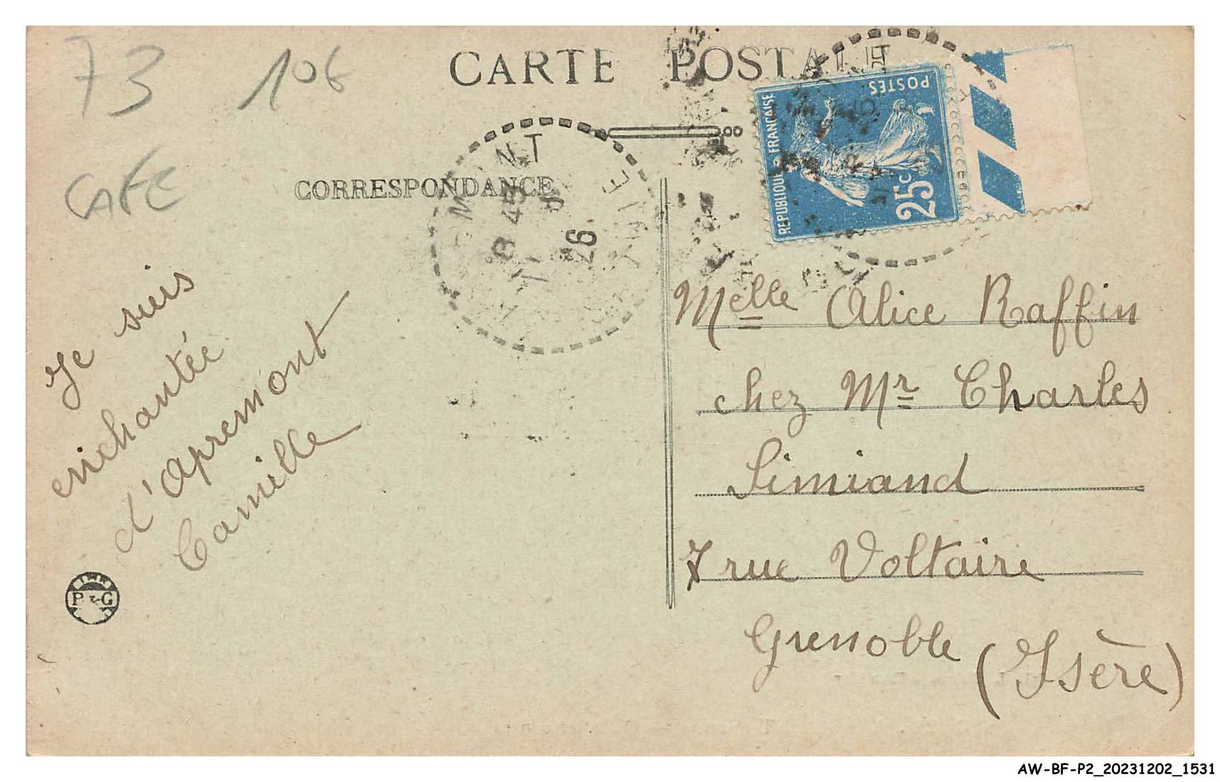 AW-BFP2-0519-73 - APREMONT - quartier central TACOT CAFE RESTAURANT EUR ...