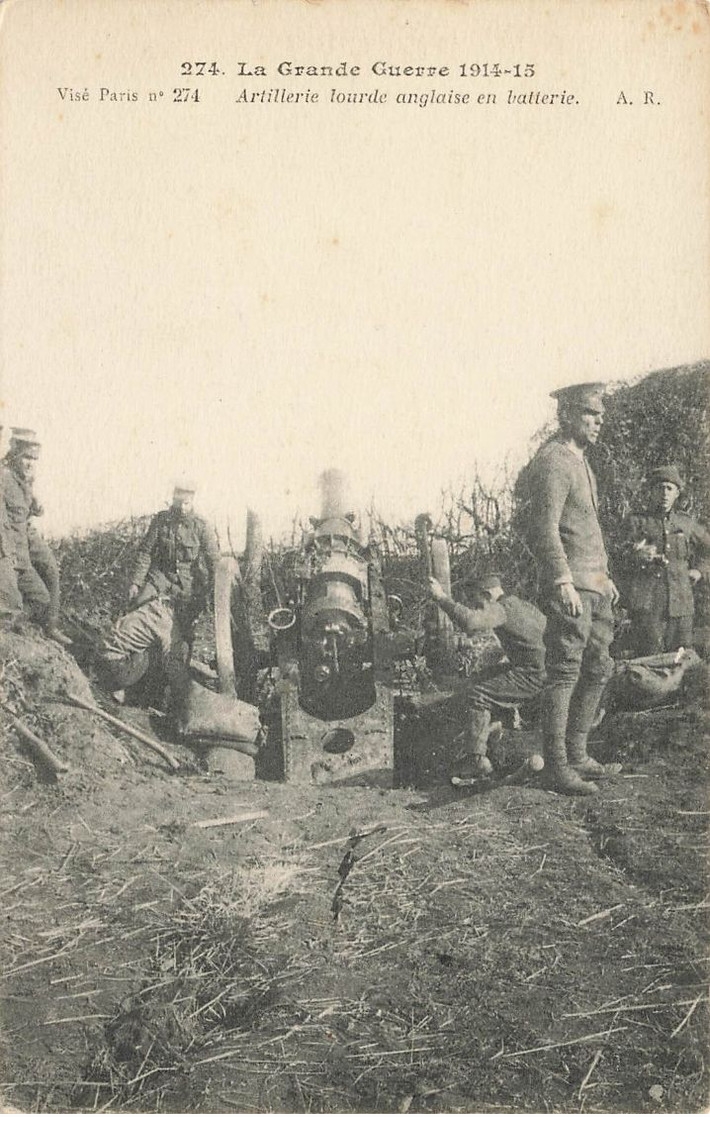 MILITARY #22219 ENGLISH Heavy Artillery Battery Shell Cannon £6.06 ...